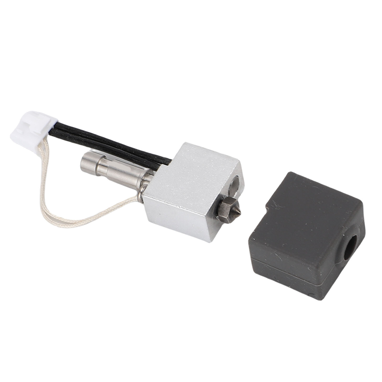 Комплект экструдера для печатающей головки Hotend, комплект экструдера для 3D-принтера из закаленной стали, устойчивый к высоким температурам, с 2 силиконовыми втулками для сопла S1 0,6 мм