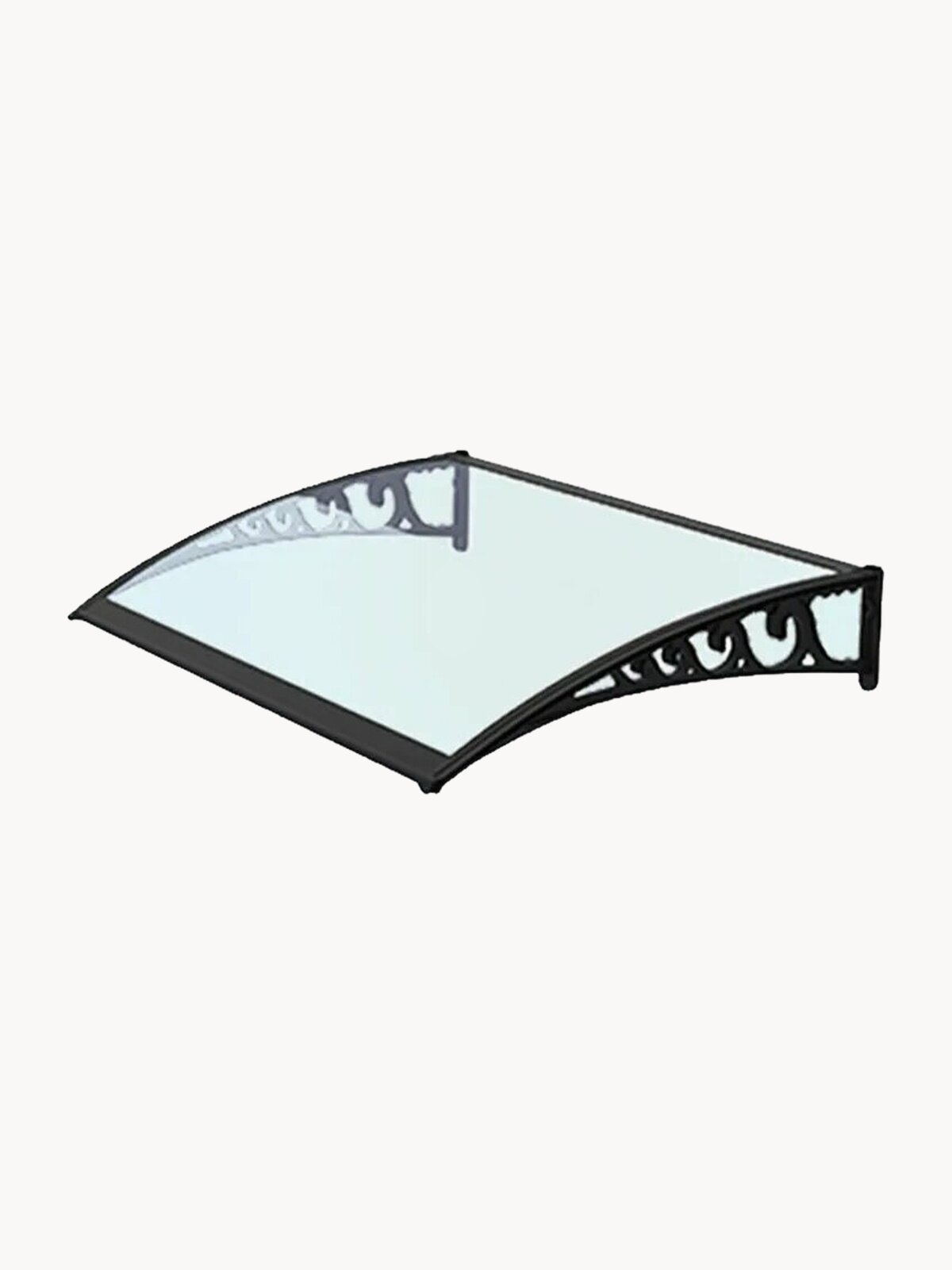 Козырек над крыльцом, для дома усиленный , Навес над крыльцом, удлинение 60 см