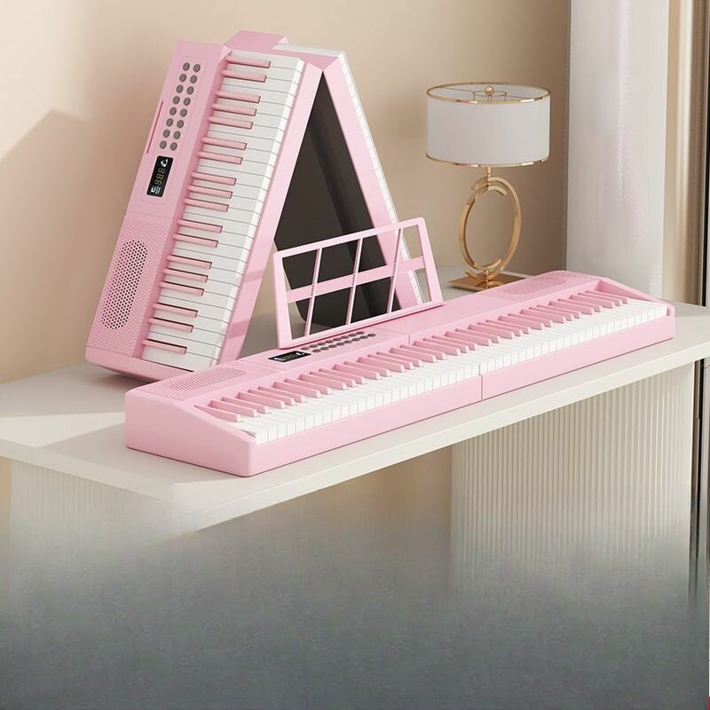 Складное электронное пианино с 88 клавиатурами, портативное для начинающих