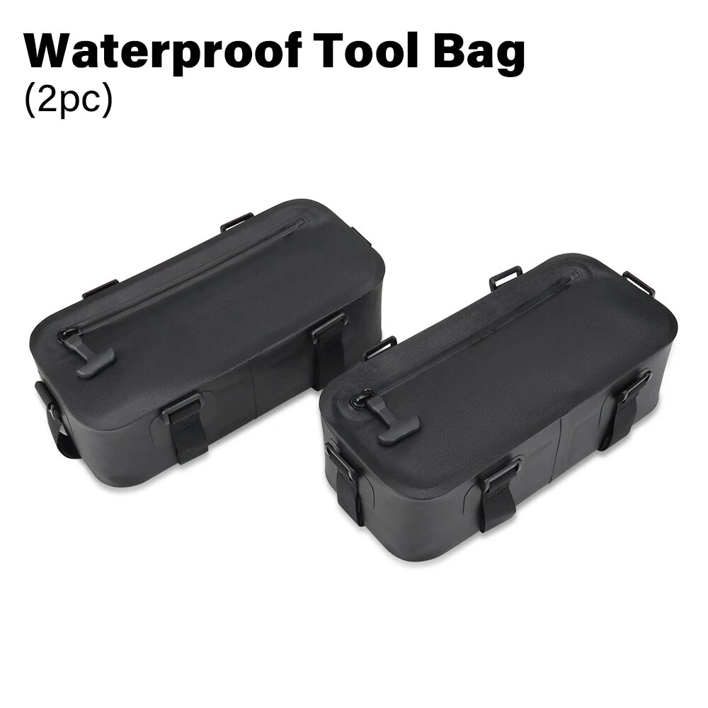 1/2 шт, сумка для инструментов на раму мотоцикла, полностью водонепроницаемая подвесная сумка, аксессуары для мотоциклов, 2,5 л, боковые сумки для багажа