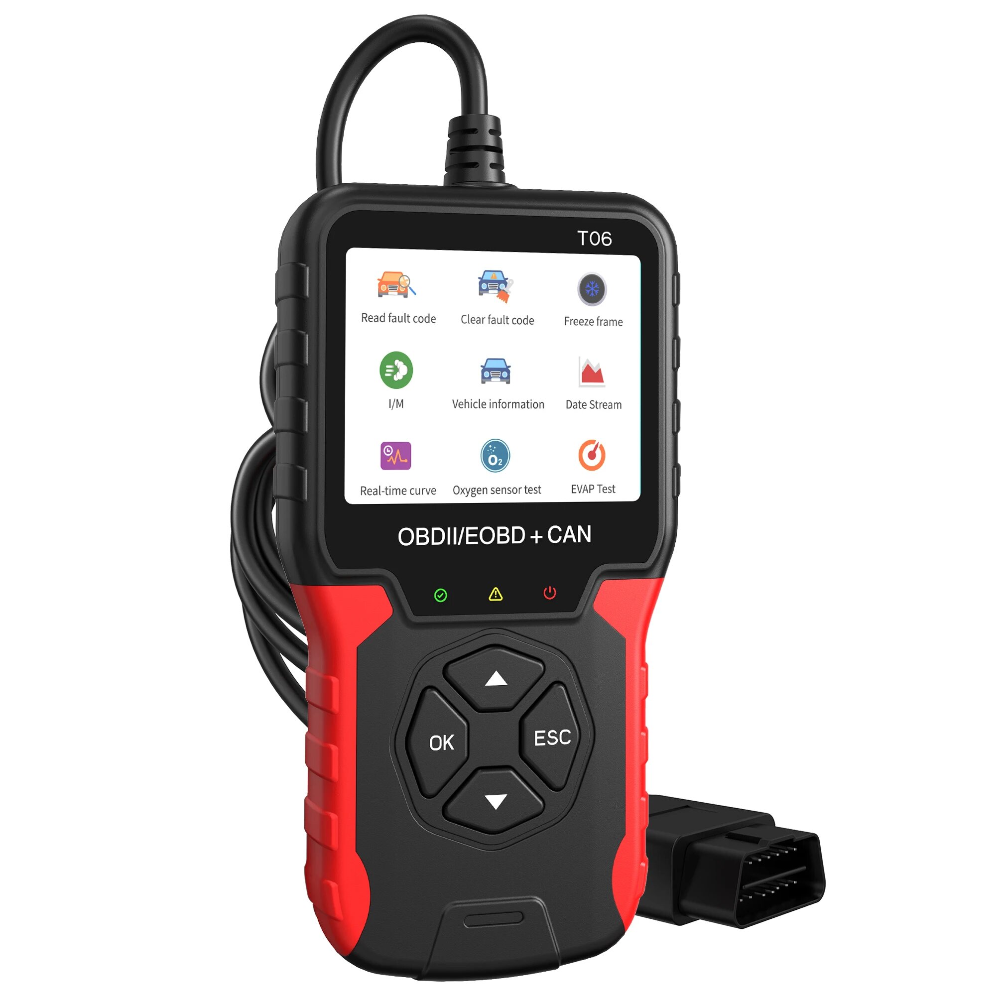 Профессиональный Диагностический Сканер OBD2 Для Проверки Ошибок Двигателя