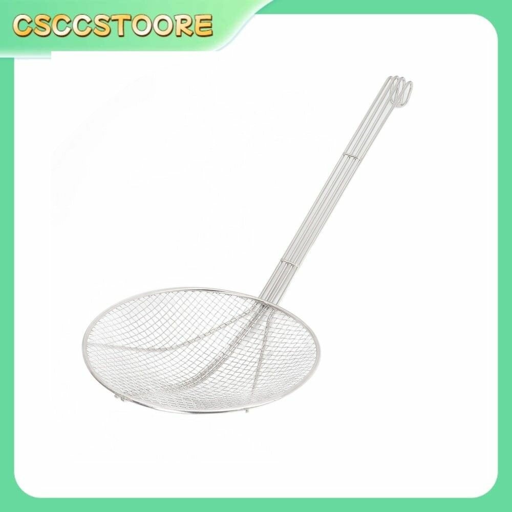 Шумовка из нержавейки с мелкой сеткой, 20 см.