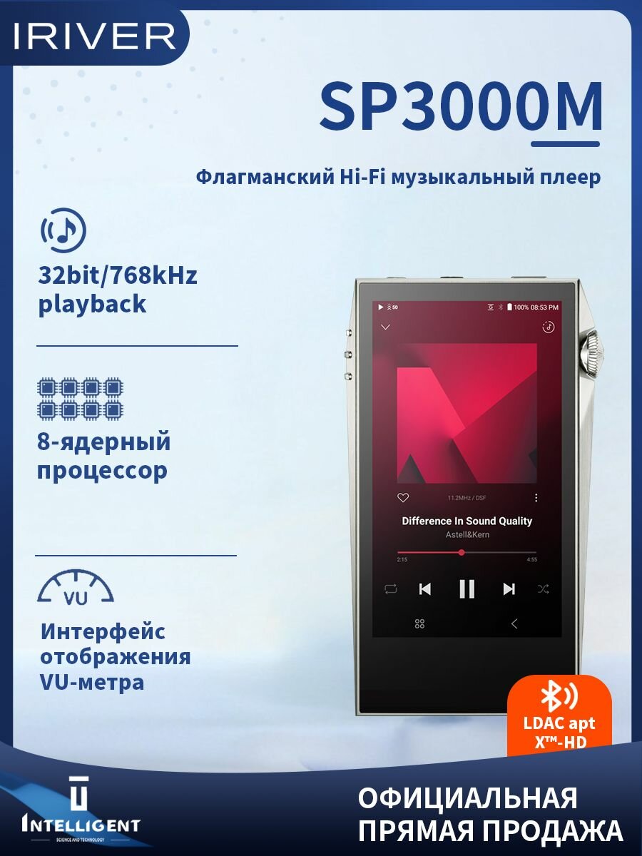 Iriver A&ultima SP3000M 256 ГБ Флагманский Hi-Fi музыкальный плеер Lossless MP3 с аппаратным декодированием DSD