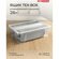 Универсальный ящик Econova TEX-BOX 57x38x17 см, 28 л, бесцветный ...
