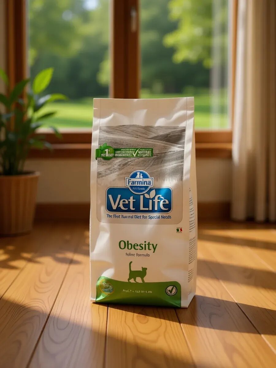 VET LIFE OBESITY для кошек (снижение веса), 2 кг