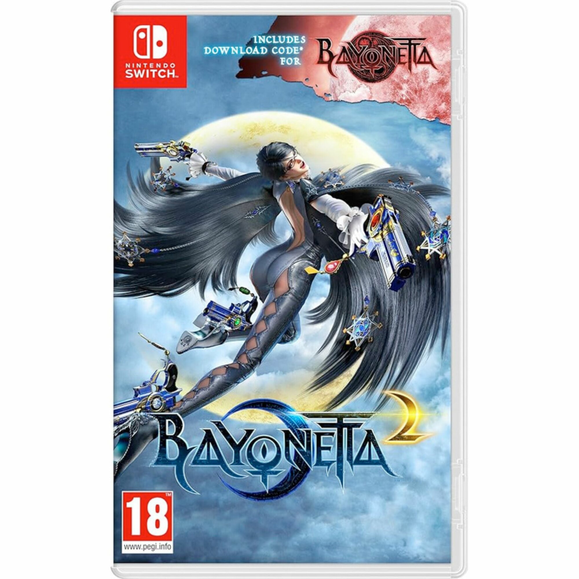 Bayonetta 2 (включает код для загрузки Bayonetta 1 DLS) (Nintendo Switch)