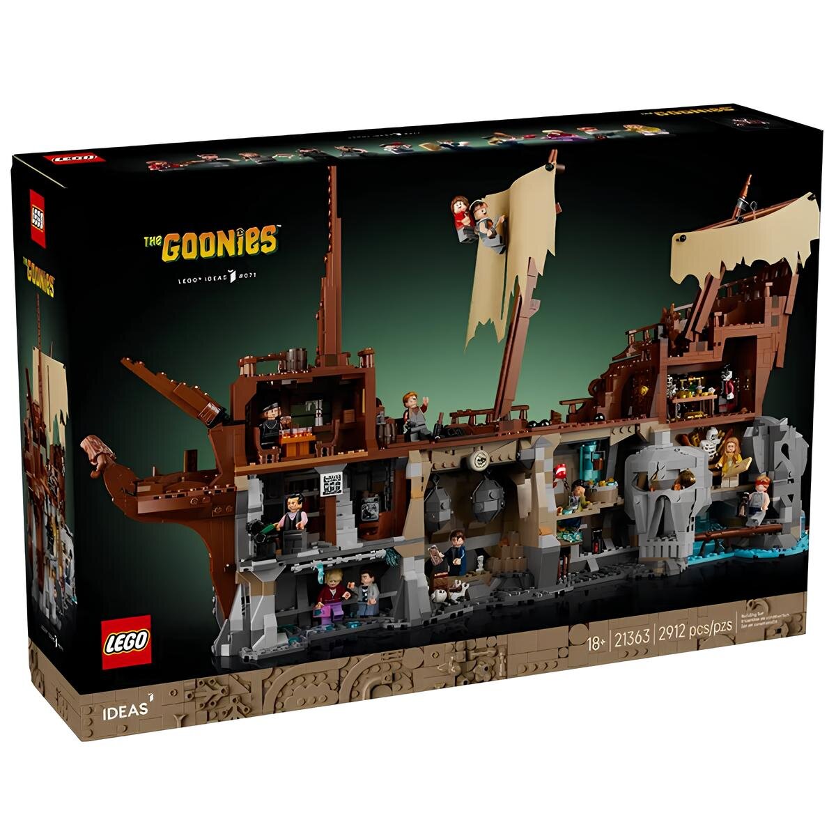 Конструктор LEGO Ideas 21363 Балбесы: Пиратский корабль «Инферно»