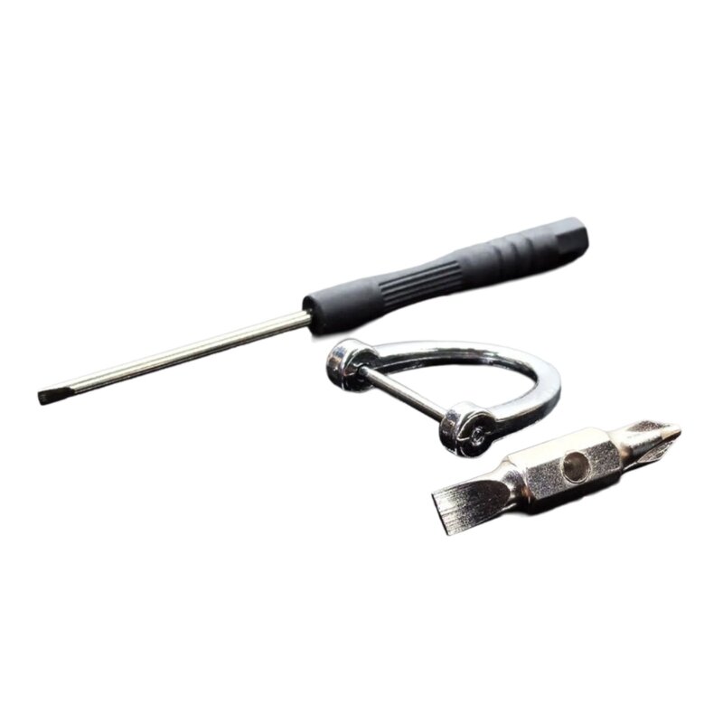 Незаменимый Карманный Брелок С Плоской Отверткой Подходит Для Повседневного Использования Удобство Легкая Переносимость Практичность