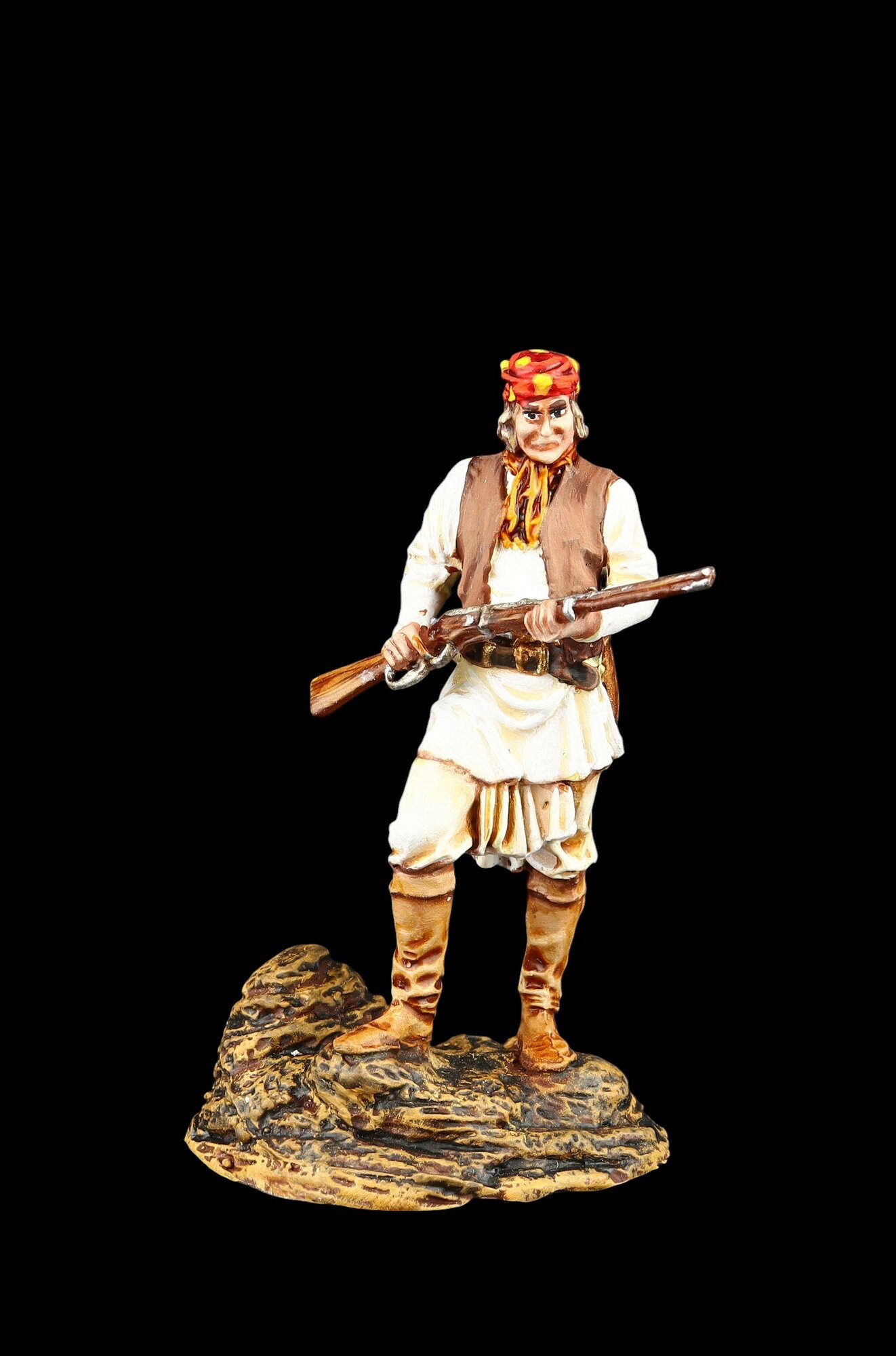 Оловянный солдатик SDS: Джеронимо (Гоятлай), вождь Апачей, 1829-1909 гг.
