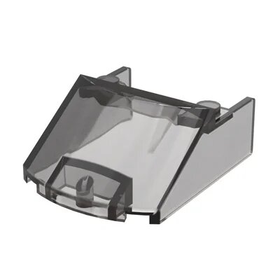*WINDSCREEN 4X5X1 1/3 W/STUDS* D074 10 шт. DIY просветляющий блок кирпич артикул No 18972, совместимый с другими брендами