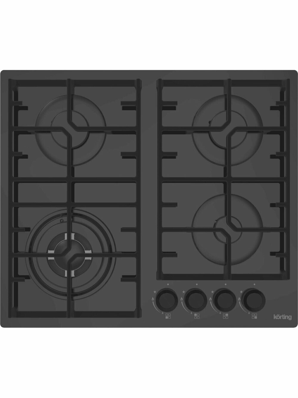 Встраиваемая газовая панель KORTING HGG 6451 CTN