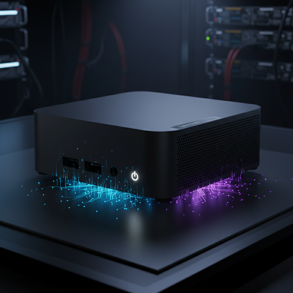 Мини ПК Lenovo Baiying NUC 13 PLUS AMD RyZen7 8745HS， RAM 16 ГБ, SSD 1024 ГБ, AMD Radeon 780M Graphics, Win 11 Pro