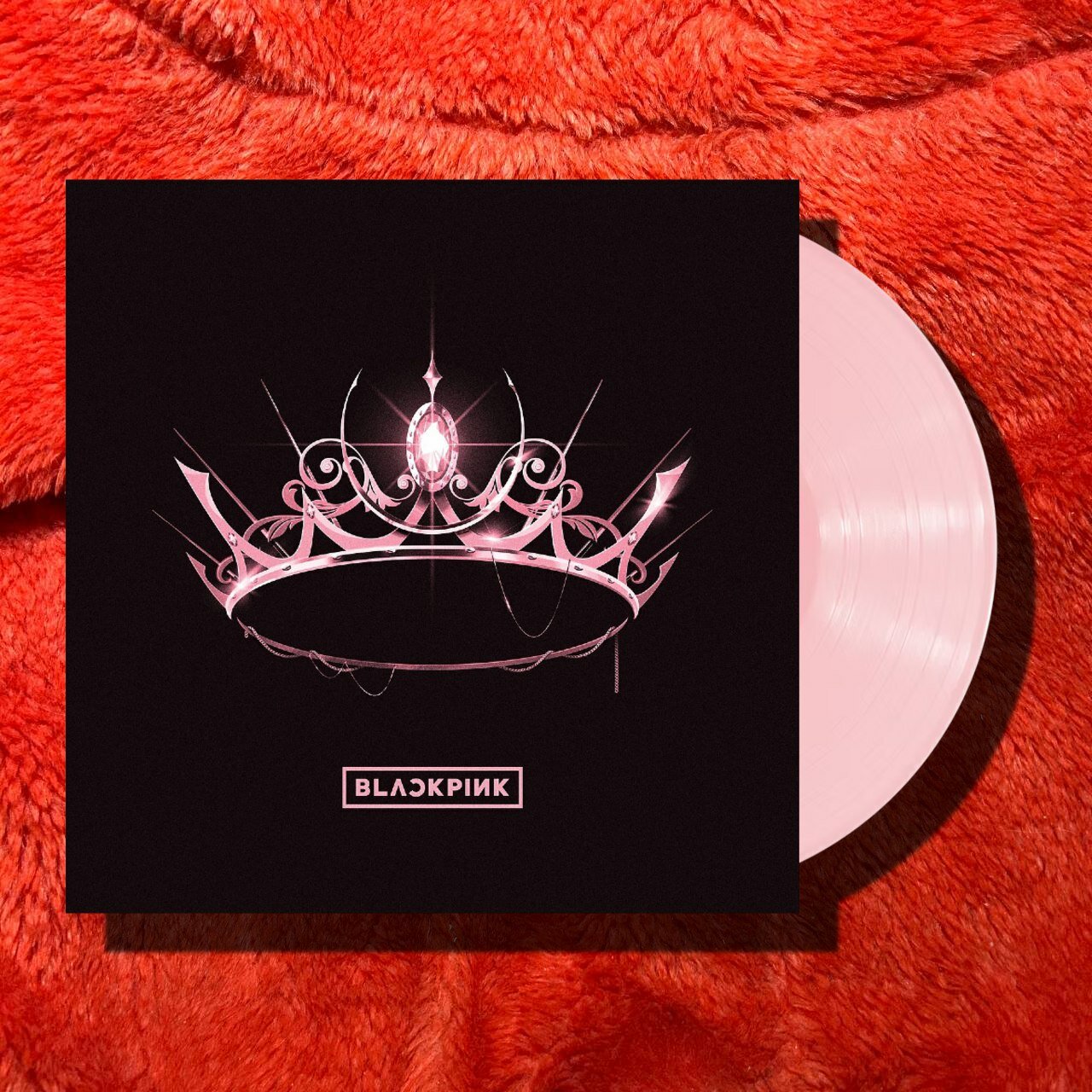 Цветной винил Blackpink - The Album LP (CША, Limited Edition) Блэкпинк, к-поп, виниловая пластинка