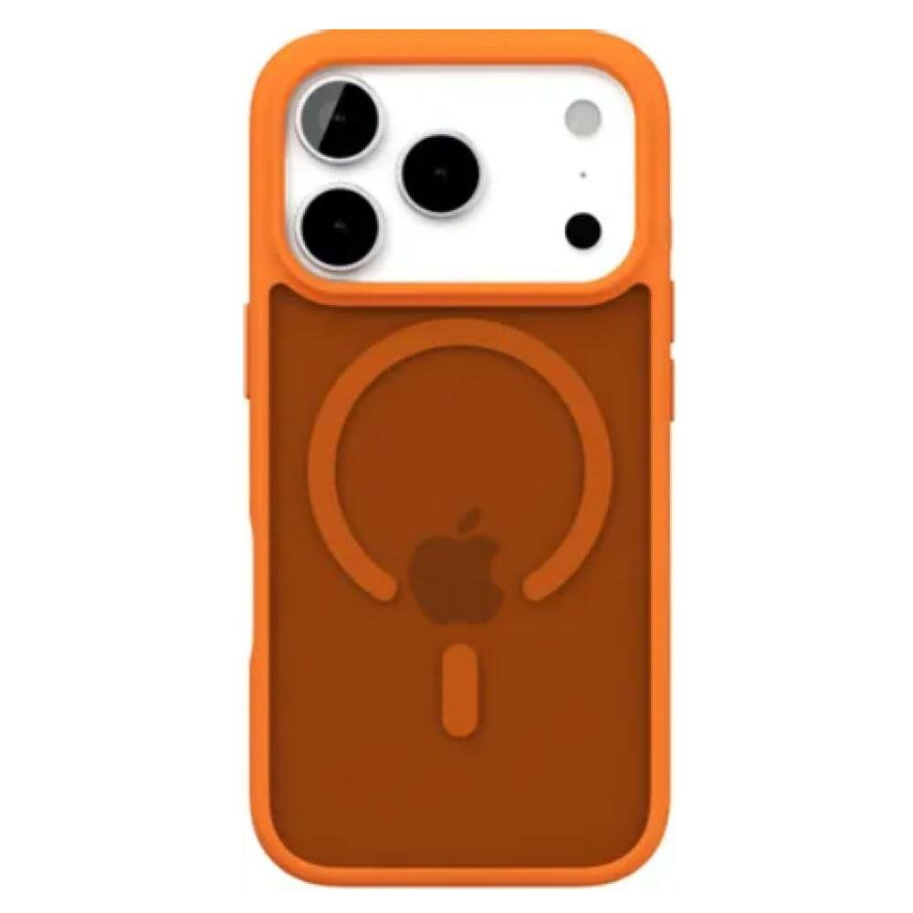 Чехол (клип-кейс) VLP Bloom Case, для Apple iPhone 17 Pro, оранжевый