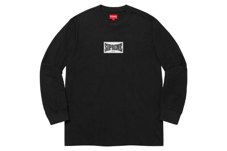 Толстовка Supreme Woven Label