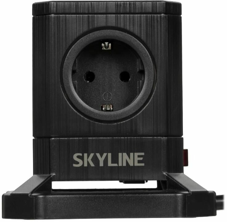 Сетевой фильтр Skyline USP-720 черный PD3.0 — фото 1