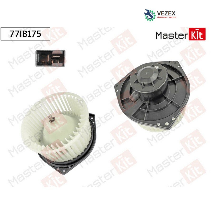 MASTERKIT 77IB175 Вентилятор салона Nissan ALMERA Classic (B10) 2006 - 77IB175