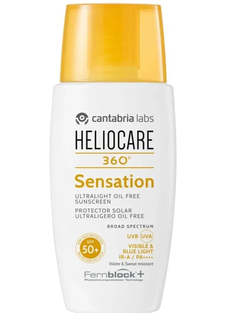 Heliocare 360 Sensation Oil Free SPF 50 Солнцезащитный крем 50 мл