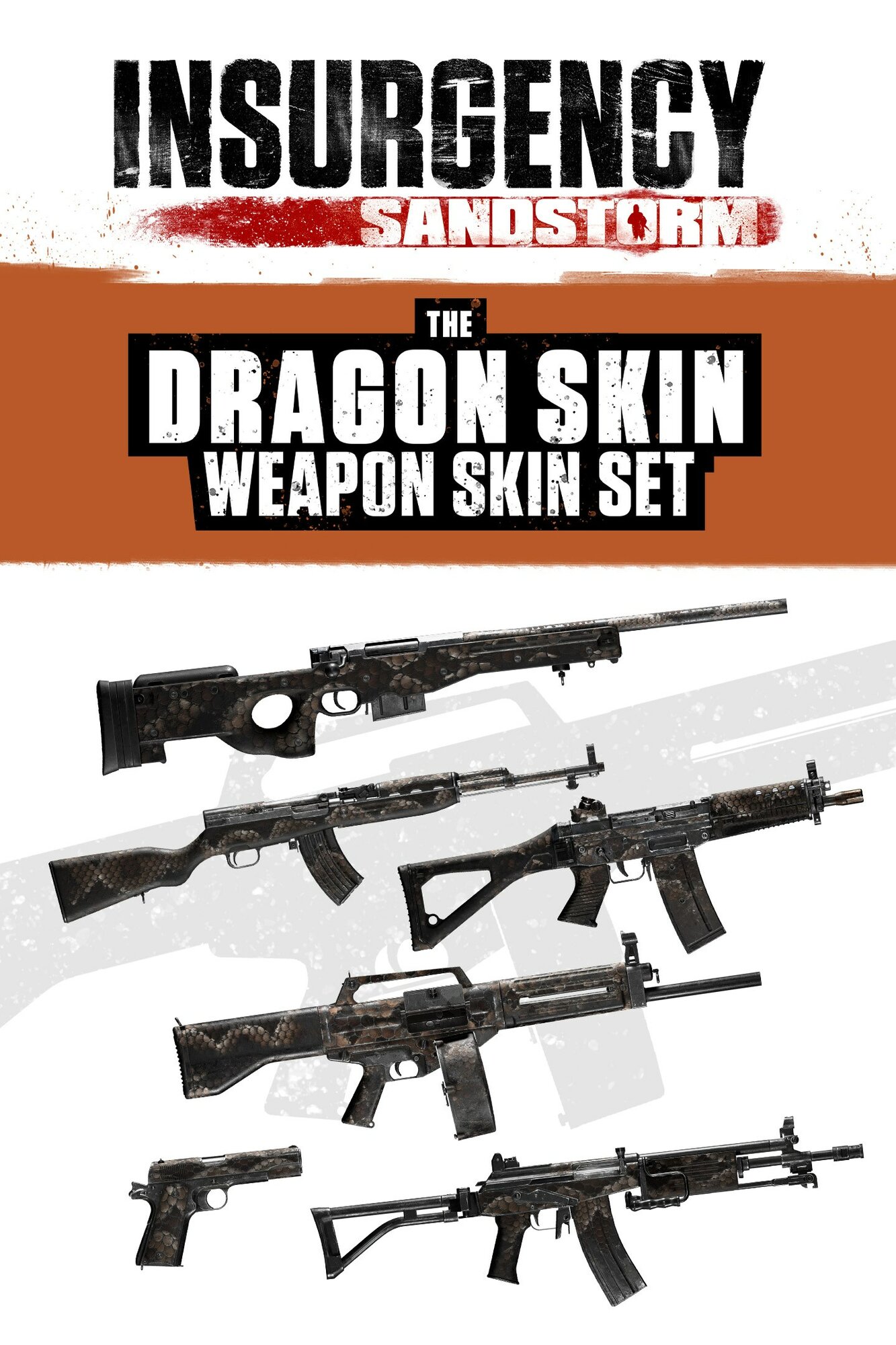 Insurgency: Sandstorm - Dragon Skin Weapon Skin Set — дополнение (DLC) для Xbox · нужна базовая игра · PC, Xbox