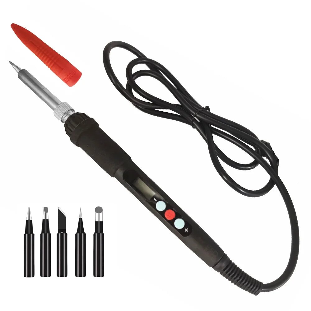 Паяльник электронный Lefavor 93680W 60W, Black 2, EU