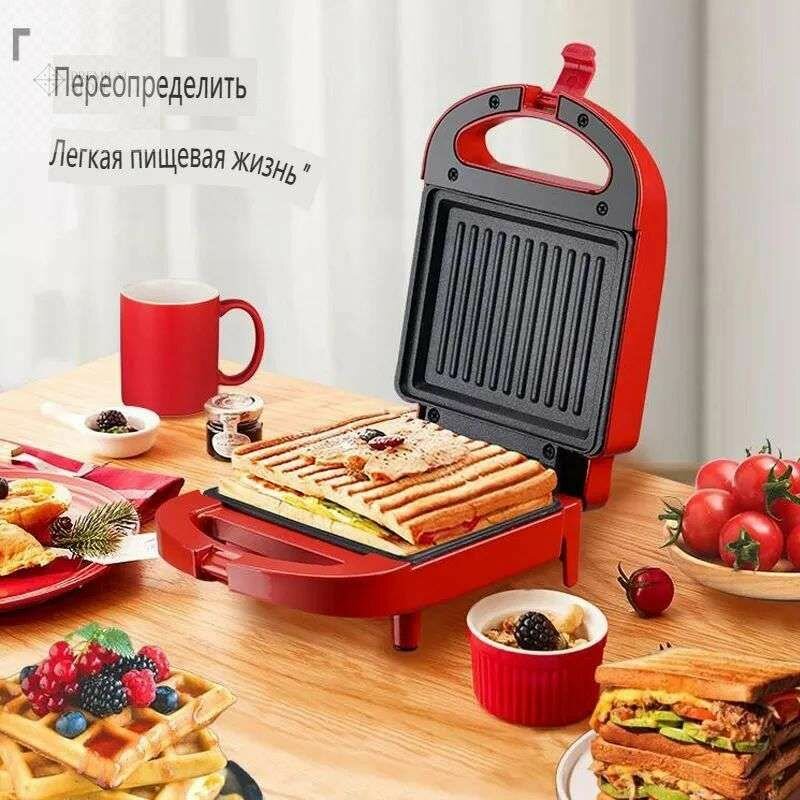 Тостер 家用电器 > 热处理 > 烤面包机77 650 Вт тостов - 1, красный