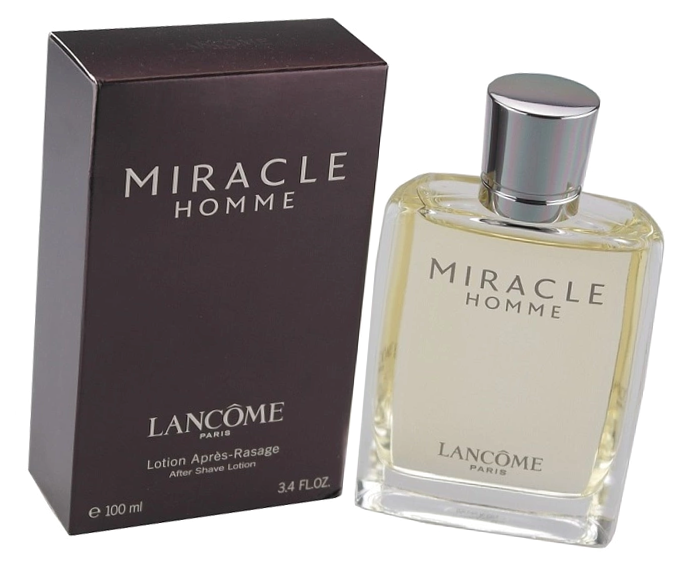 Lancome Miracle Homme мужское средство после бритья 100 мл - Ланком Миракл Ом лосьон