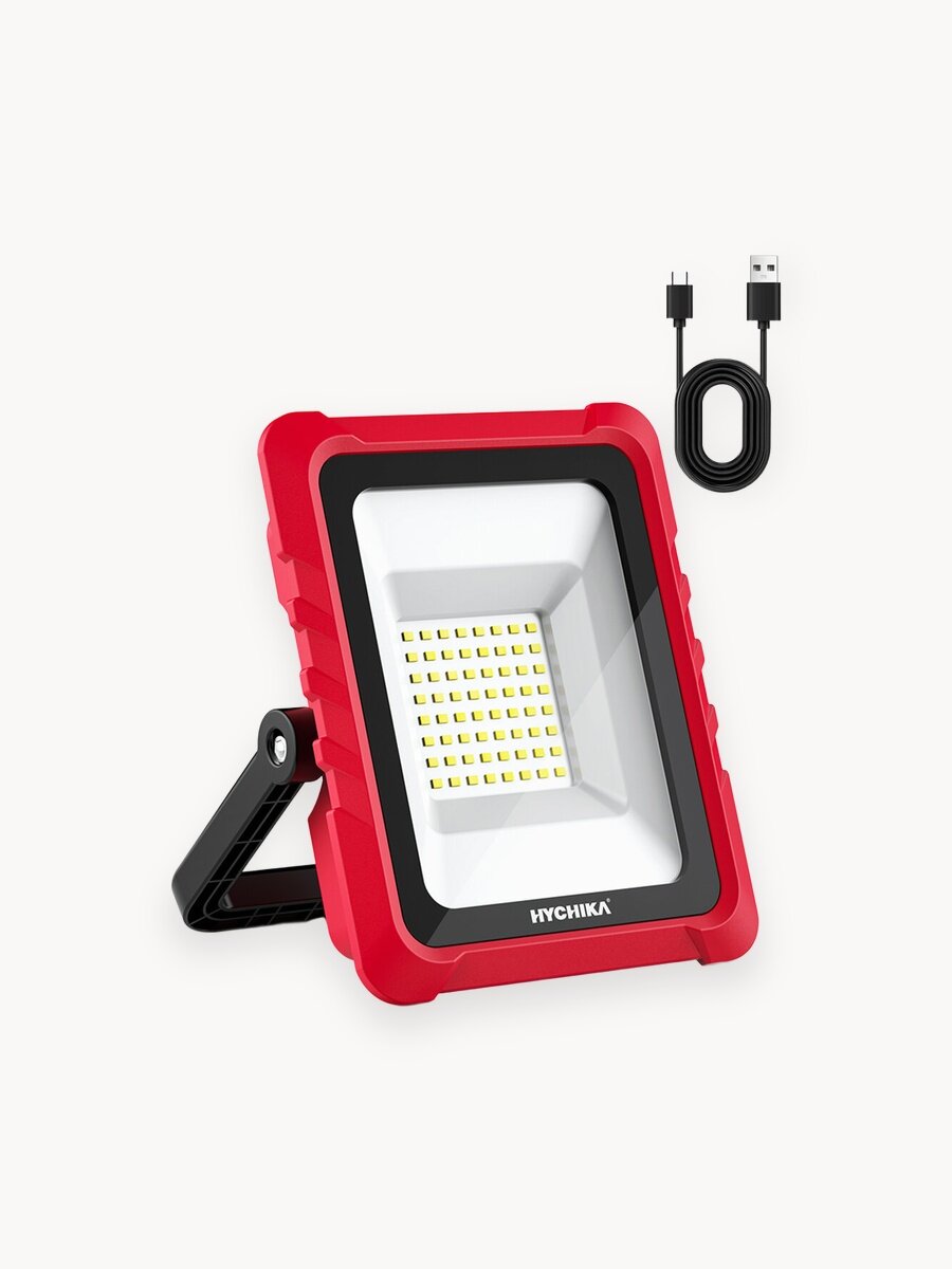 HYCHIKA Прожектор беспроводной, 20Вт, 2000 лм, температура цвета 6500k