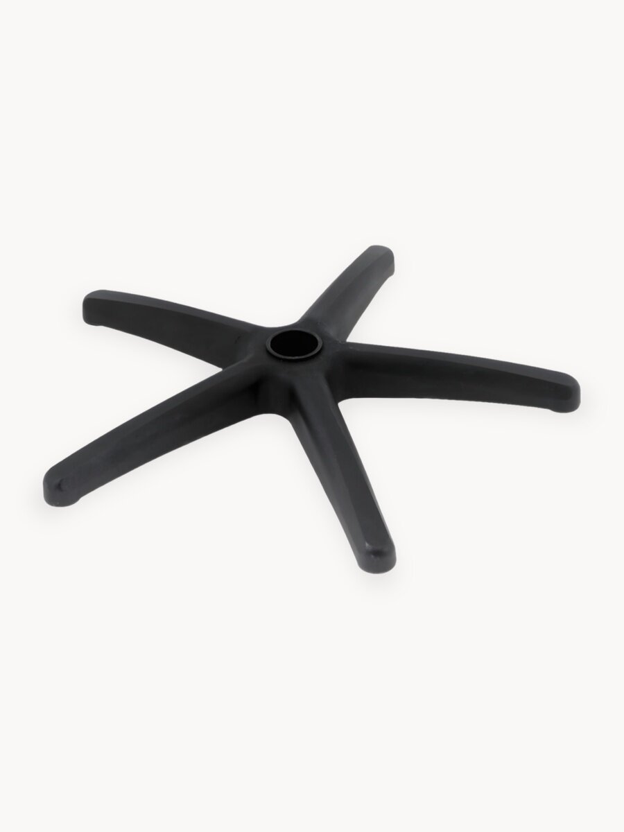 Крестовина для кресла Усиленная d680 мм, черная для офисных и компьютерных кресел