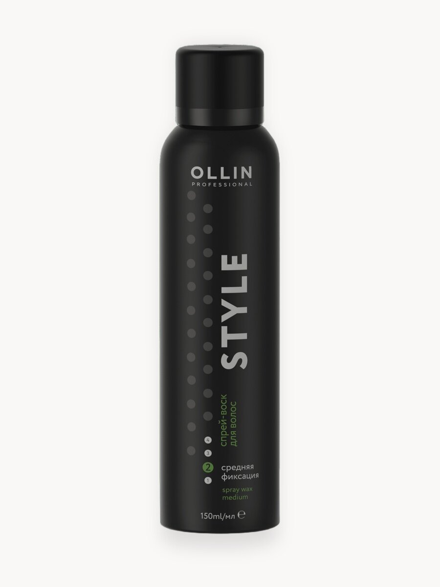 OLLIN STYLE Спрей - воск для волос средней фиксации, 150 мл.