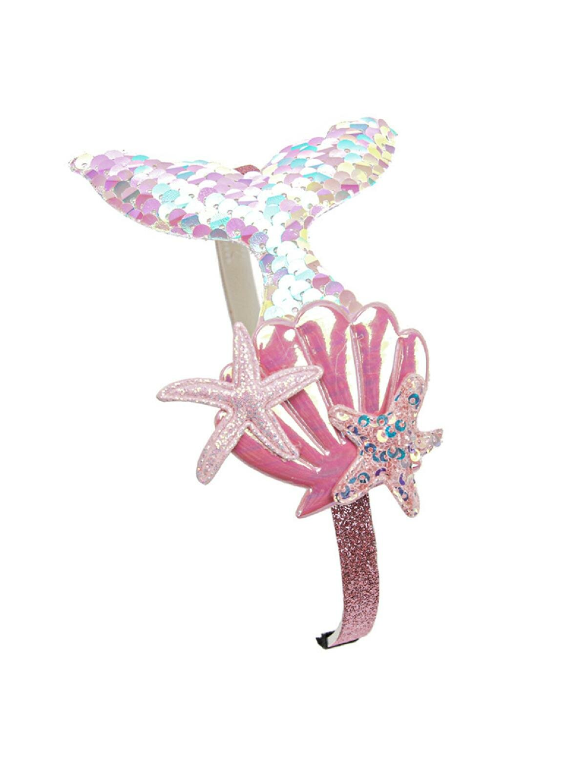 Хвост русалки корпуса уборы DIY головные уборы волос группа Дети аксессуары для волос подарок