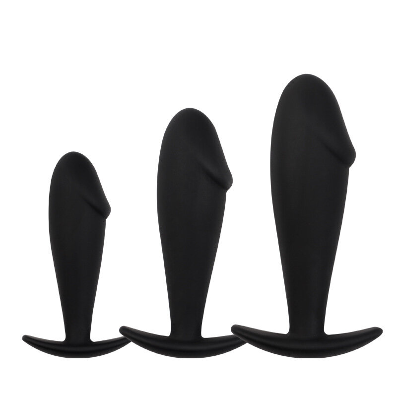 Анальная пробка, игрушка для развития задней части корта, тренировочная палочка, фаллоимитатор для женщин, мягкий