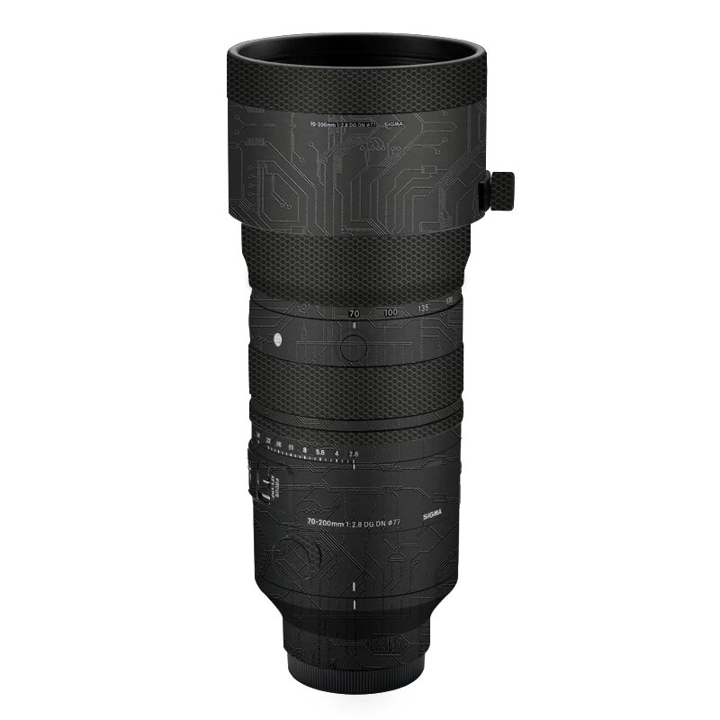 Циркуитная черная пленка для защиты объектива Sigma 70-200mm f/2.8 DG DN, совместимость с Sony E/L Mount