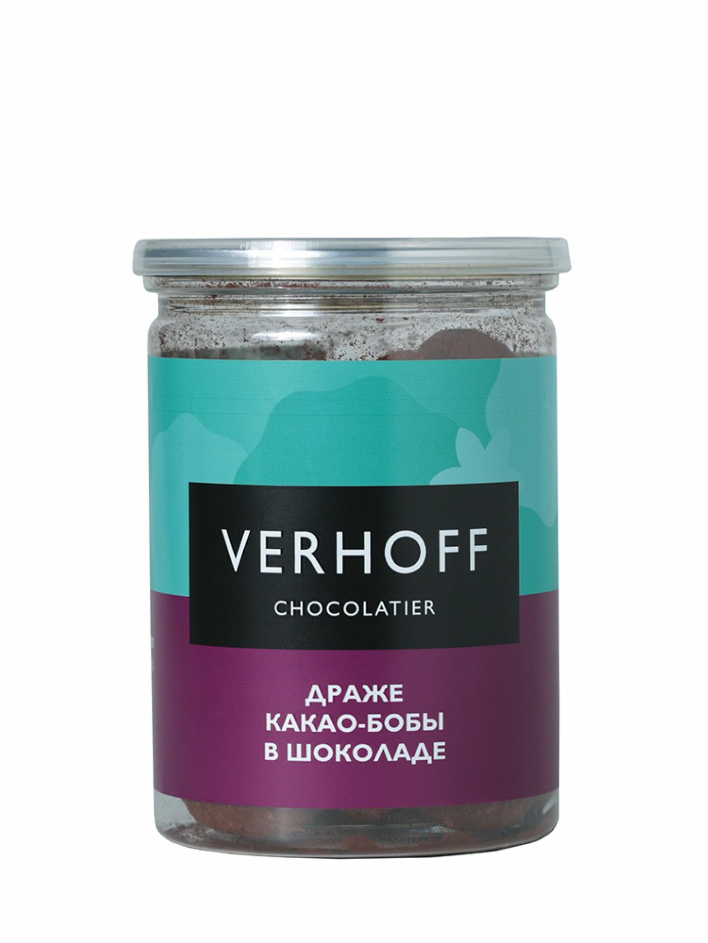 Драже VERHOFF какао-бобы в шоколаде, 130г