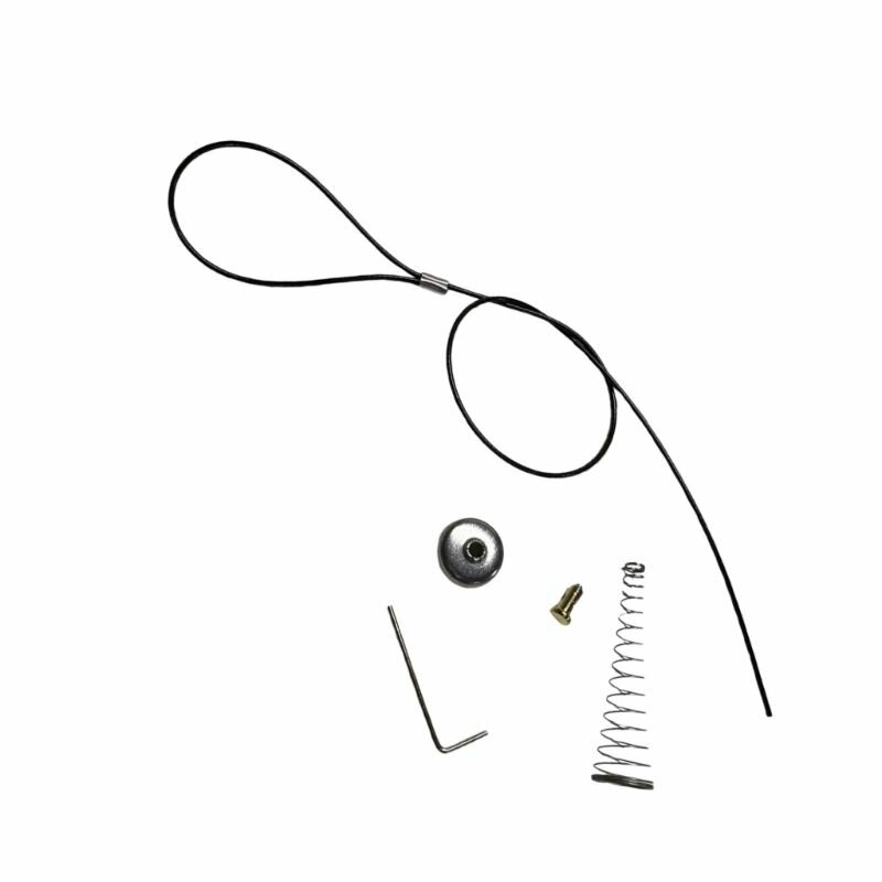 Регулируемый пружинный дверной замок с ограждением для открывания дверей