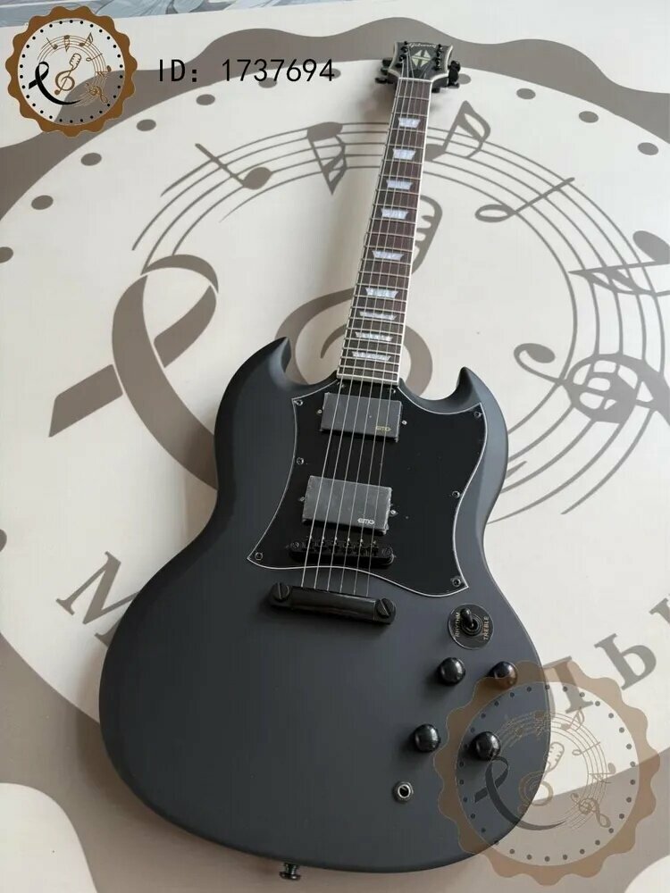 ADAM Электрогитара GIBSN SG Электрическая гитара той же модели 6-струнная, корпус Махагони 39"