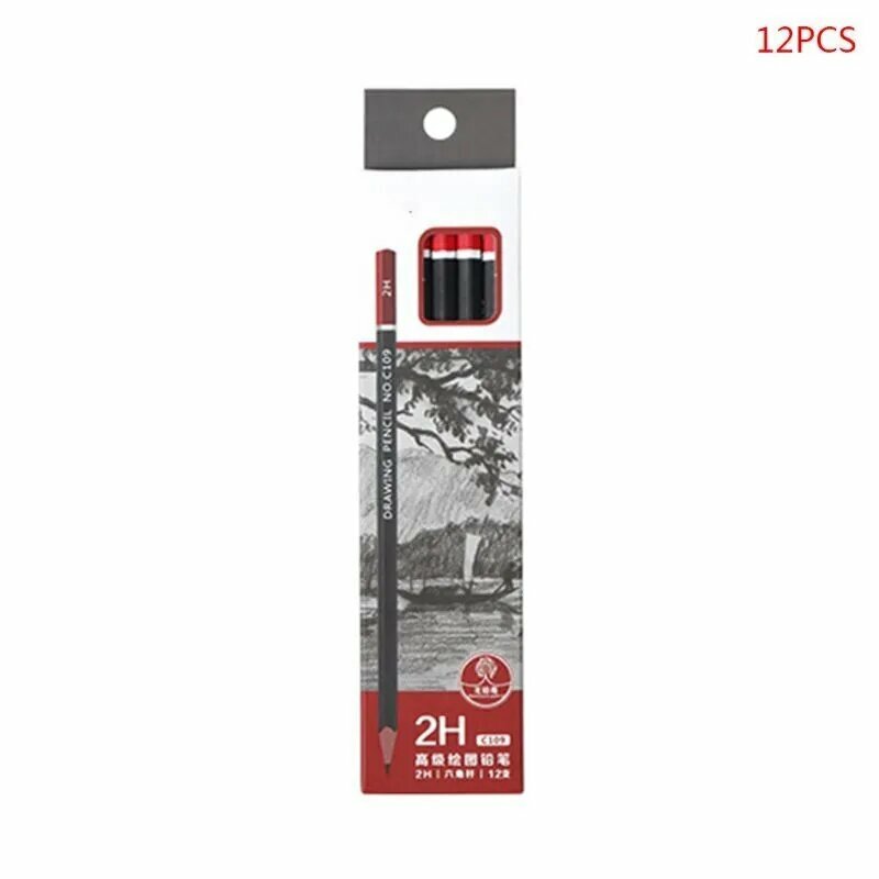 Карандаш, твердость: 2H (2 Твердый)