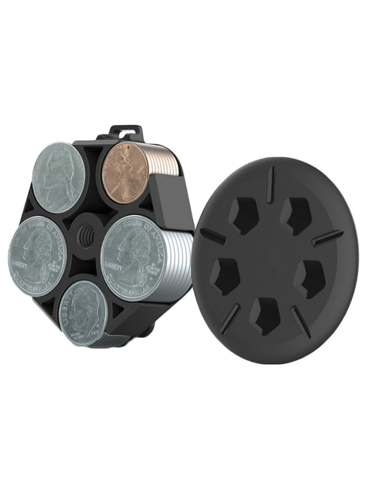 Диспенсер для мелочи в автомобиле большой емкости, органайзер для пластиковых игровых монет для Cas