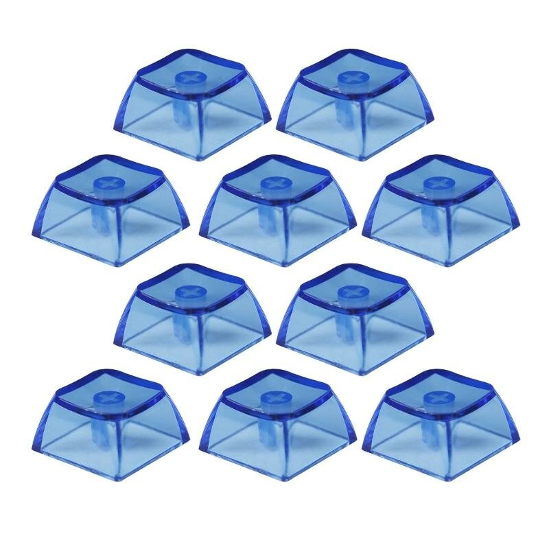 Прозрачные кейкапы XDA2 с подсветкой, Синий