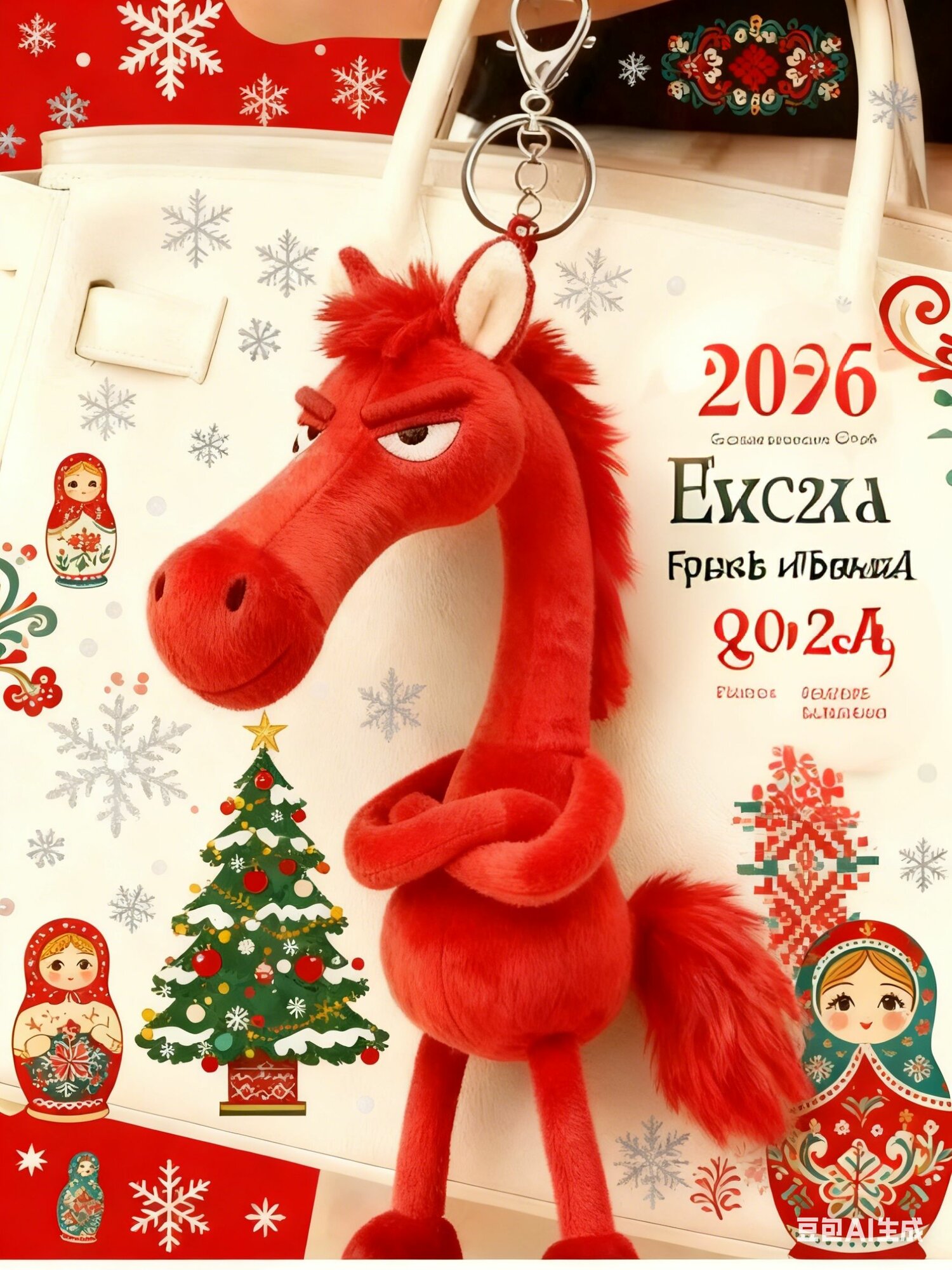 Брелок-плюшевая игрушка Очаровательный маленький котик 2026