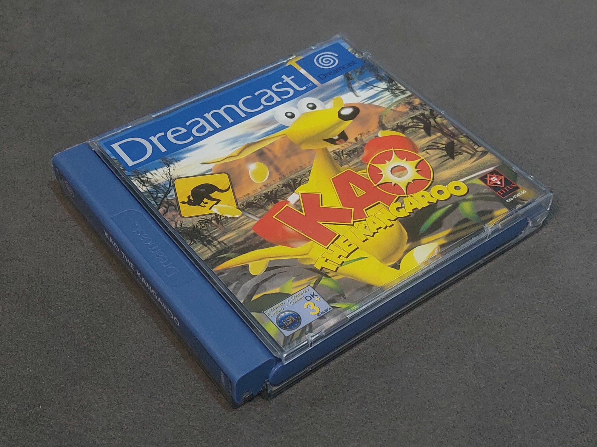 Видеоигра Kao The Kangaroo Sega Dreamcast