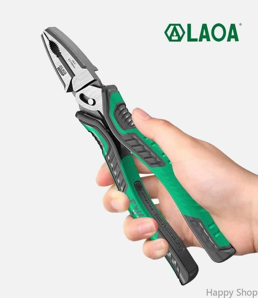 Пассатижи двухшарнирные / плоскогубцы эксцентриковые LAOA
