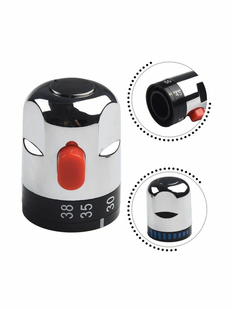 Термостатические и двухпозиционные ручки управления водой для комбинированных смесителей для ванны и душа