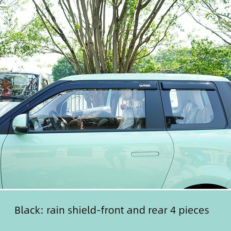 Подходит для Changan Lumin, дефлекторы окон, защита от дождя, накладки на окна, модификация дефлекторов, декоративные