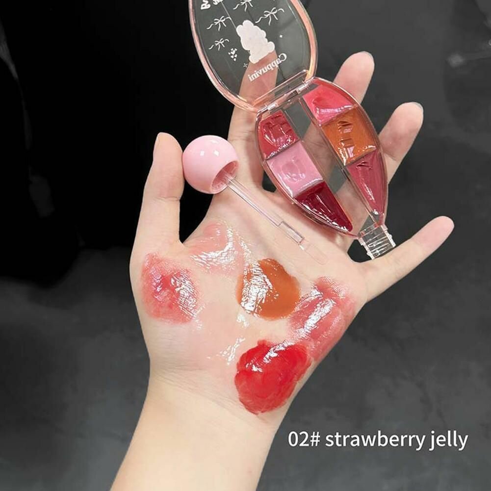 Палетка помад набор для губ блеск