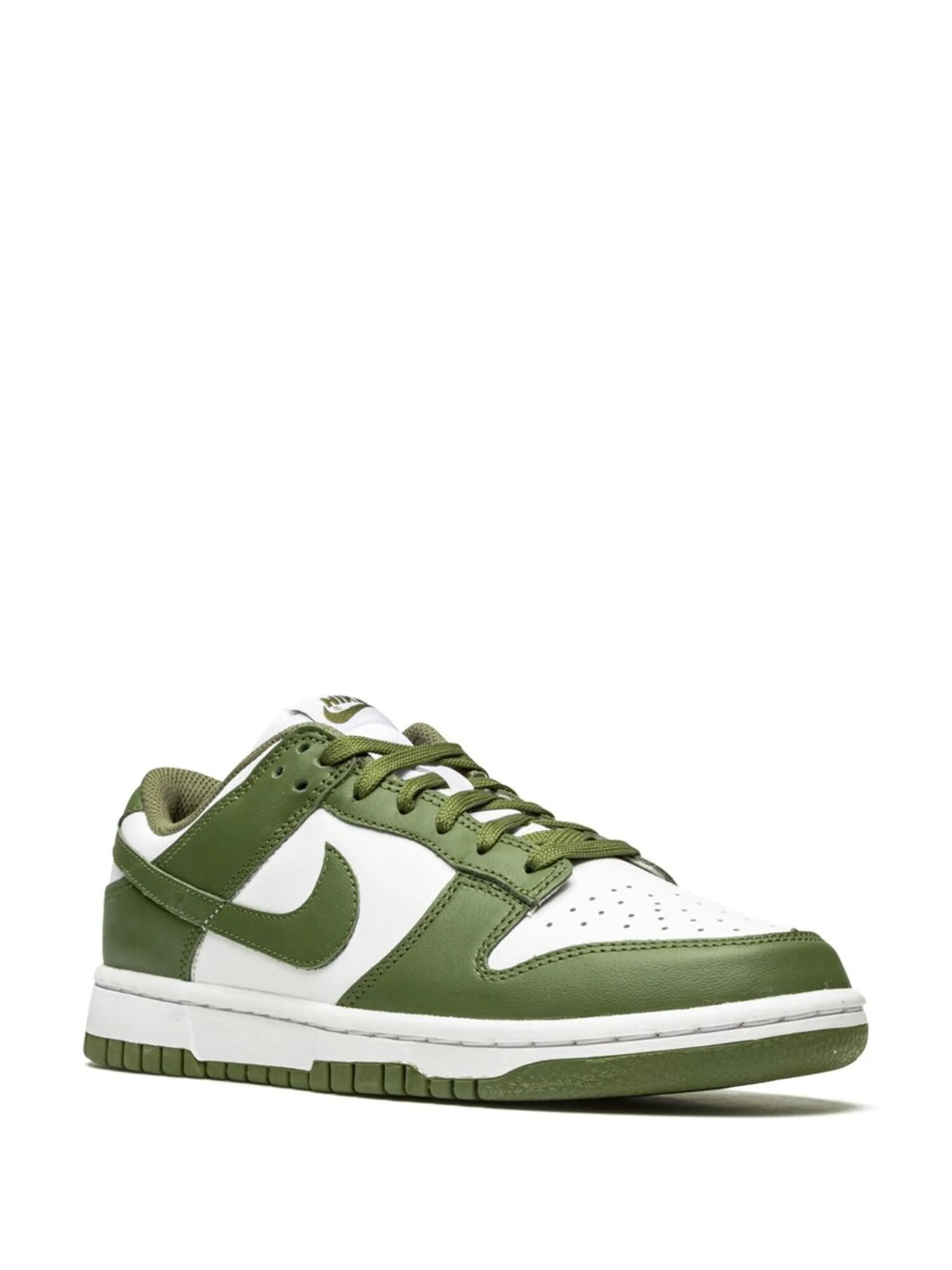 Кроссовки NIKE Dunk Low, размер 11 US, серебристый — фото 1
