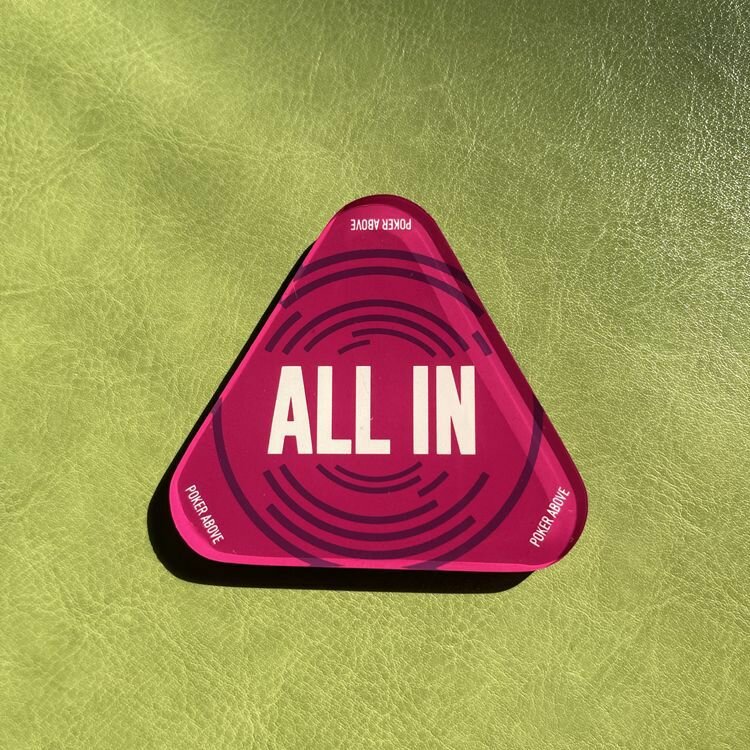 Фишки для покера Texas Hold'em Код дилера Дилерская позиция Нажмите кнопку карты Индикатор ALL IN Big Blind РЕД аллин