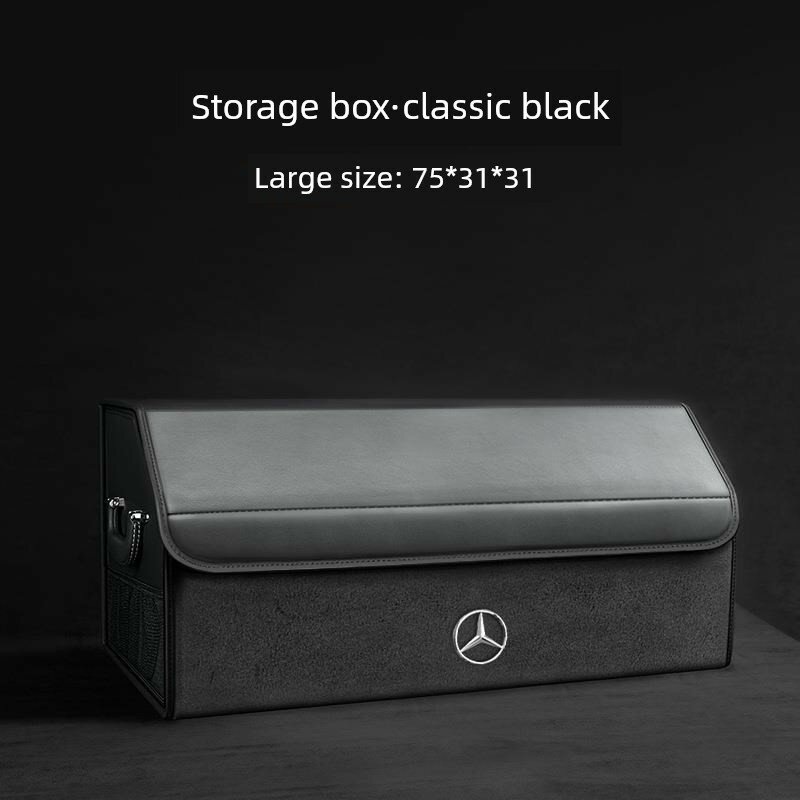 Большой размер, классический черный, логотип Mercedes для багажника автомобиля E-класса