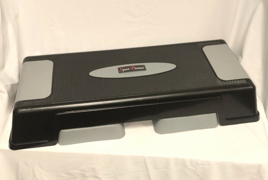 Степ-платформа Sport Pioneer "ST-05", пластик, нескользящее покрытие, 3 уровня, 72x28x12 см — фото 1