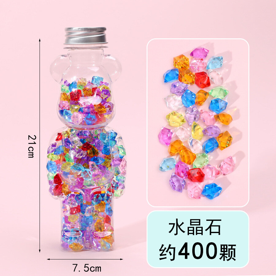 Акриловый имитированный драгоценный камень, детская игрушка, кристаллический камень, алмаз, игровая площадка, приз для детского сада, пластиковый драгоценный камень