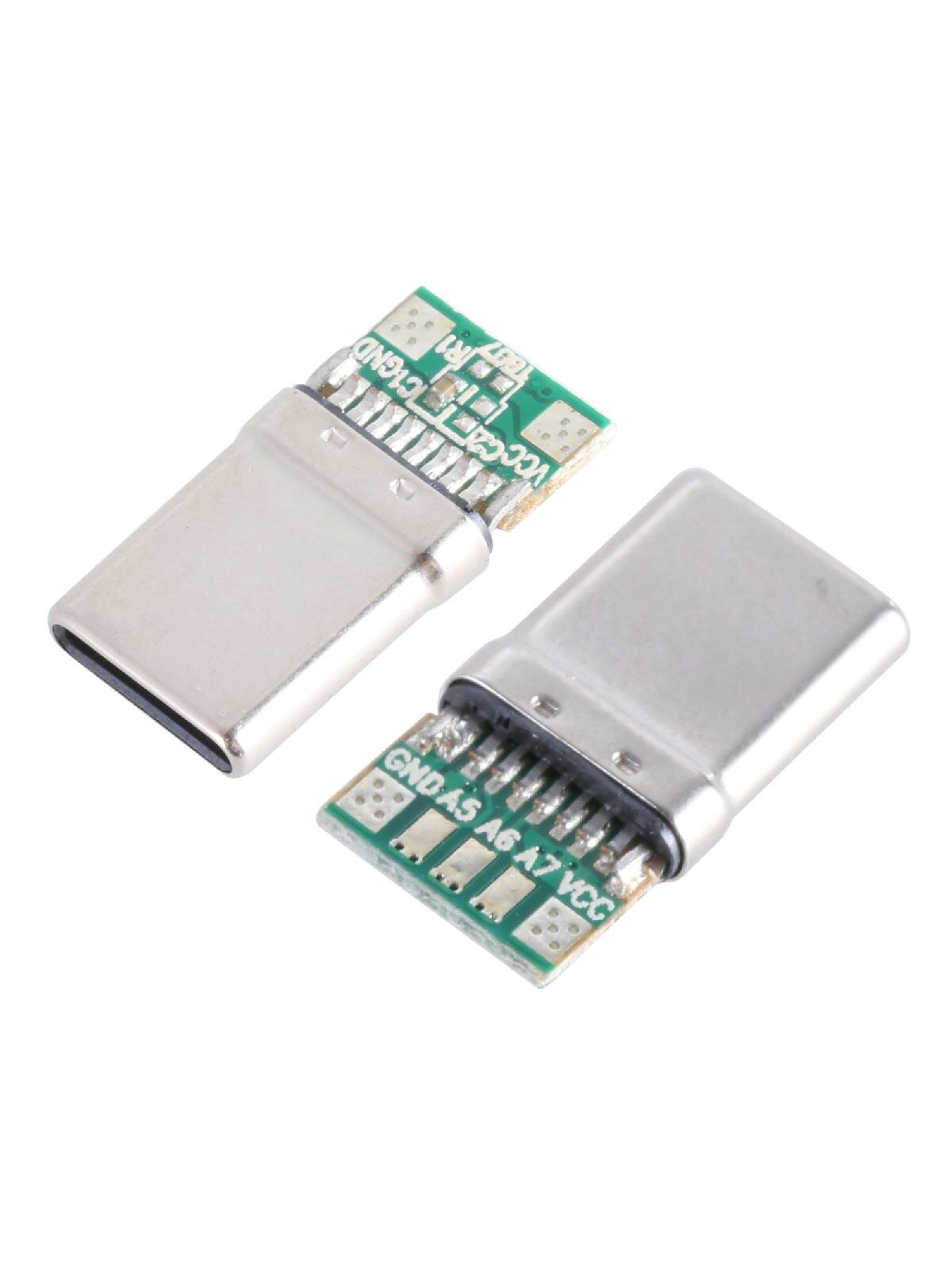 USB-разъем 2.0 USB 4Pin/Type C 5Pin Припой с 90-градусным портом USB Ремонт Замена